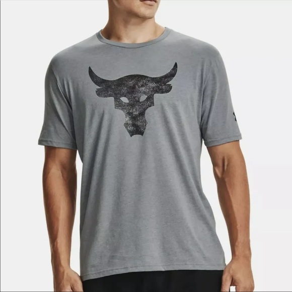Under Armour | Shirts | Under Armour Project Rock Brahma Bull Logo ...